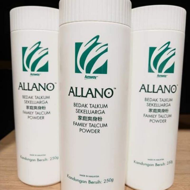 ALLANO Family Talcum Powder - 250g ORIGINAL AMWAY💯 READY STOK READY TO ...