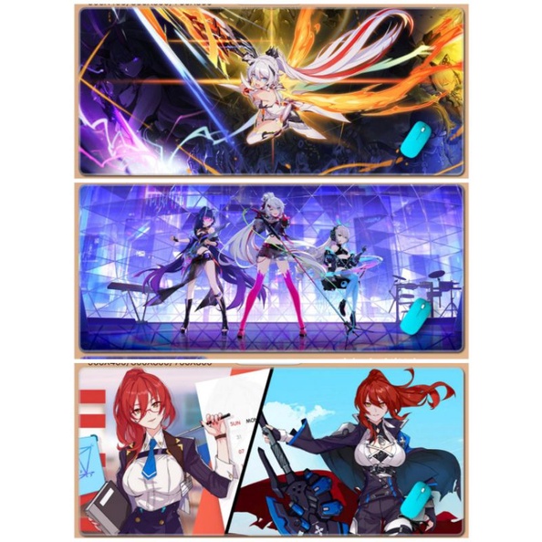 Honkai impact 3 mousepad elysia herrscher of human herrscher of ...