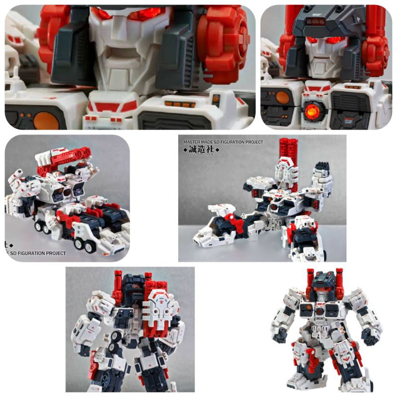 Transformers Master Made SD Figurations Project Metroplex SDT-01 Remake ...