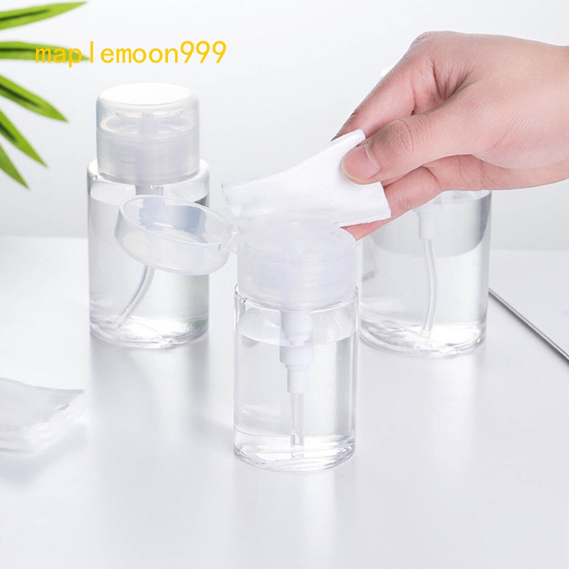 Refillable Bottles Travel Transparent Empty Press Pump Dispenser Push ...