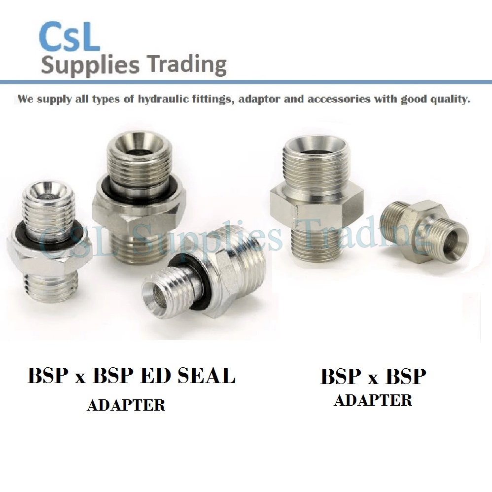 BB & BBR BSP SEAL O-RING TYPE HYDRAULIC ADAPTER | Shopee Malaysia