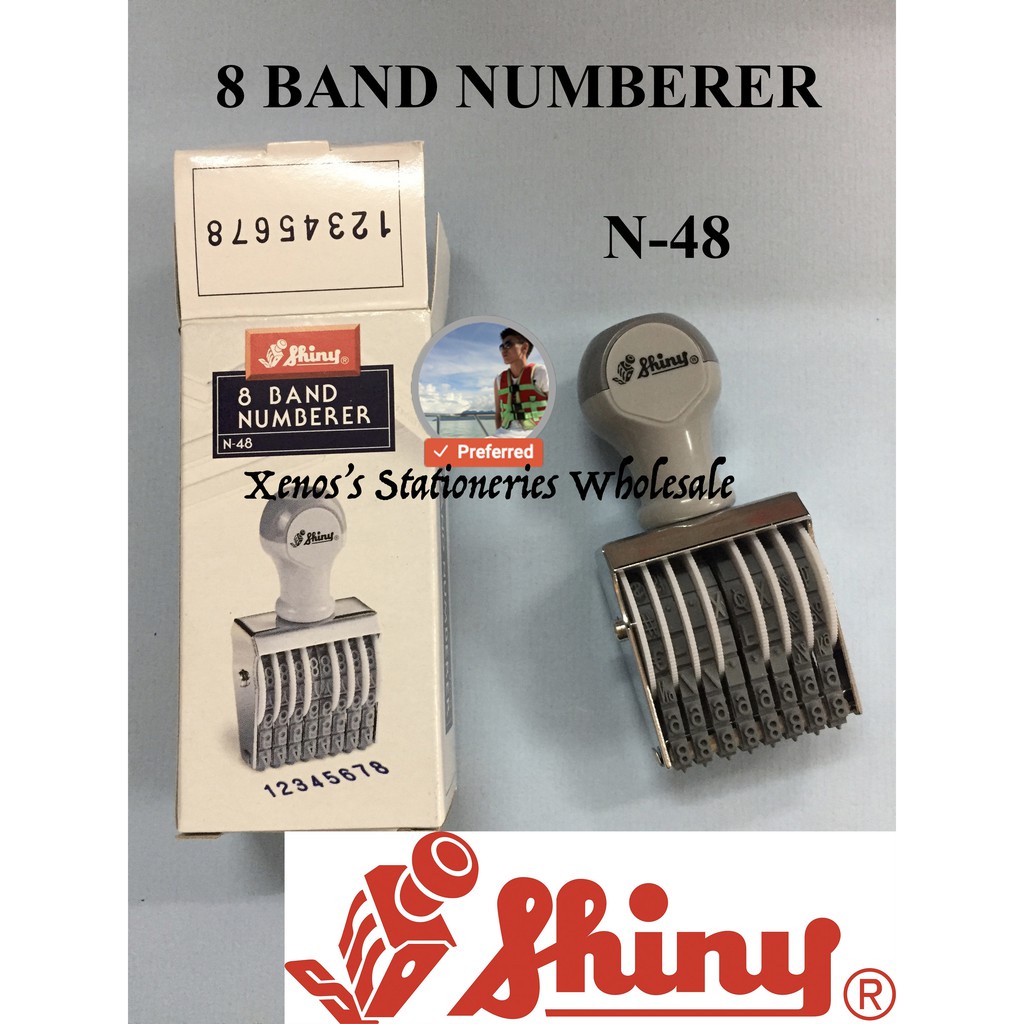 Shiny N48 Numbering Stamp / Shiny Numbering Stamp N48 | Shopee Malaysia