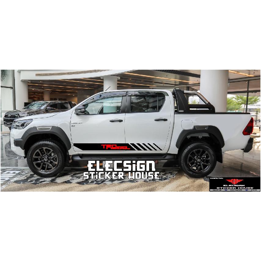 TOYOTA HILUX DOOR STRIPES HL4 | Shopee Malaysia