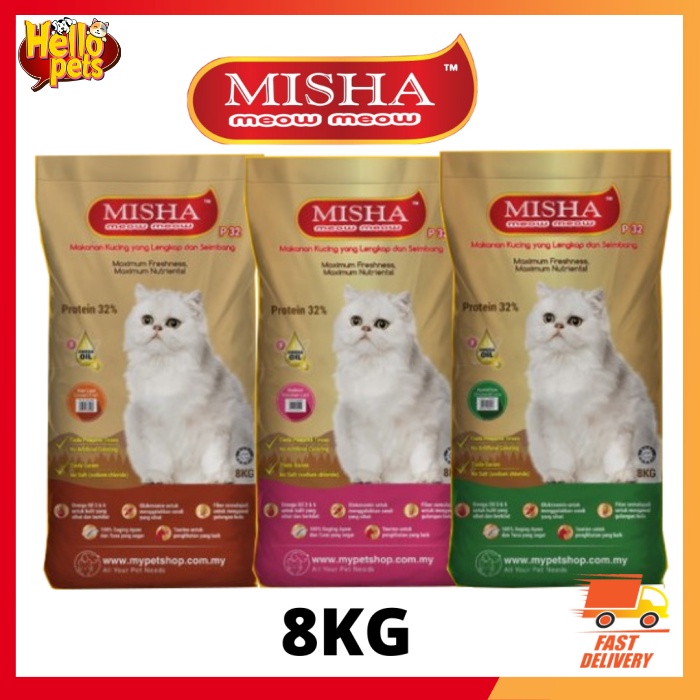Misha Cat Dry Food 8KG | Shopee Malaysia
