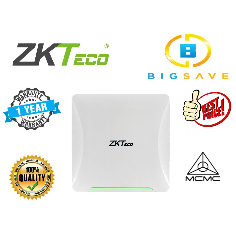ZKTECO UHF10F-PRO LONG RANGE UNENCRYPTED PROXIMITY RFID READER (UHF ...