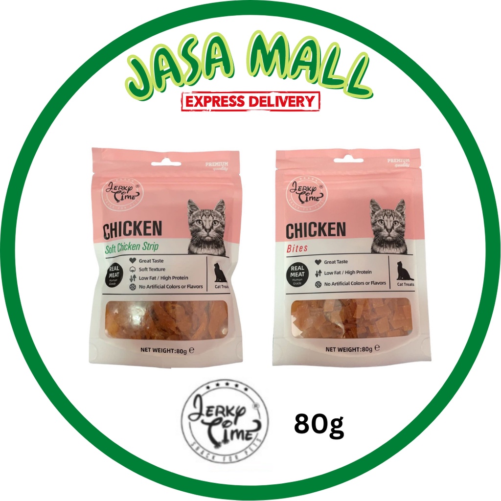 Jerky Time Cat Treats / Cat Snacks Makanan Kucing Makanan Ringan ...