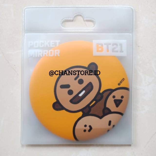 Official BT21 x MONOPOLY POCKET MIRROR SHOOKY (SUGA BTS) | Shopee Malaysia