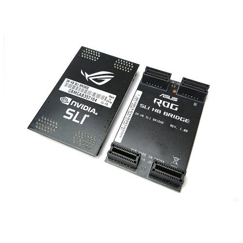 (1 Unit) ASUS ROG SLI HB NVIDIA High Bandwidth Bridge 2 Way Video Card Adapter | Shopee Malaysia