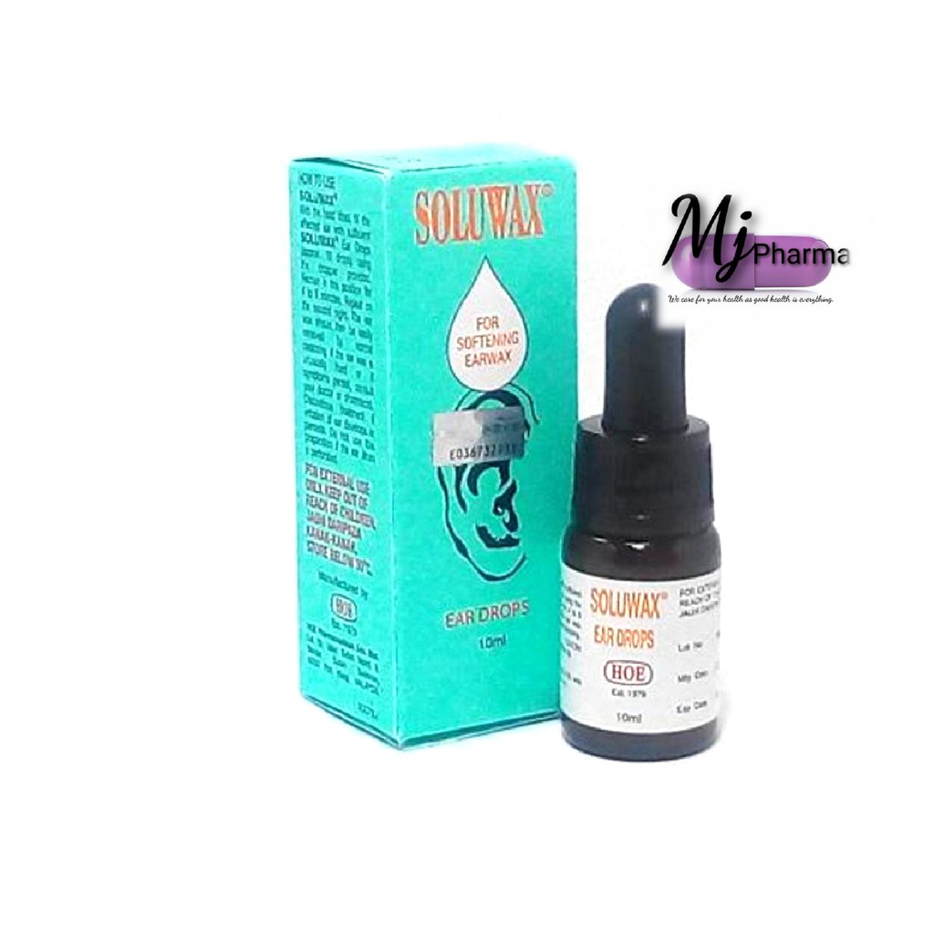 Soluwax Ear Drops 10ml for Softening Earwax | Shopee Malaysia