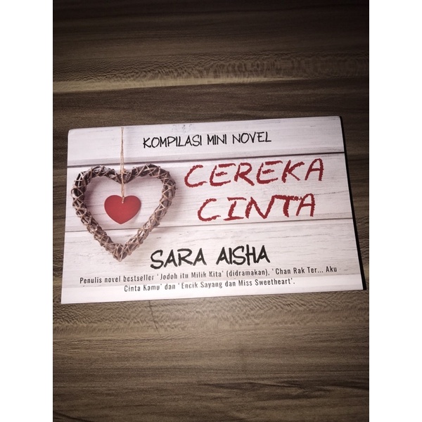 Cereka Cinta (used)-Sara Aisha | Shopee Malaysia