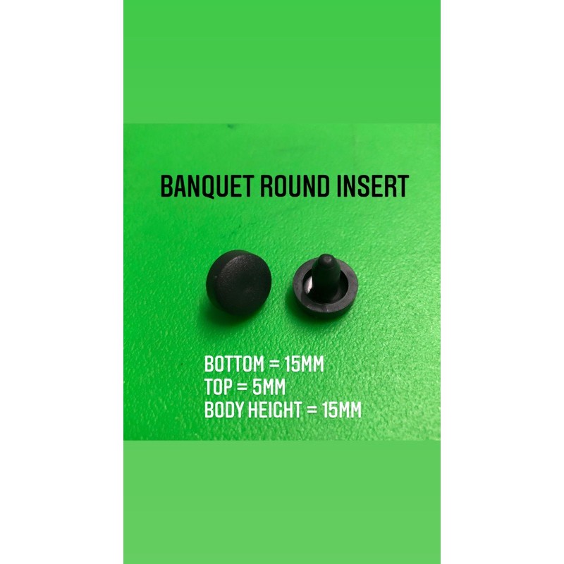 Banquet Round Insert (Ready Stock) | Shopee Malaysia