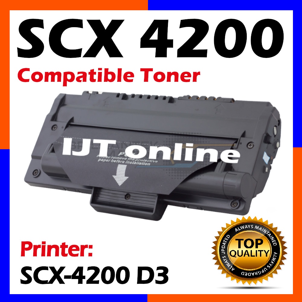 Compatible to Samsung SCX4200 SCX4200D3 SCX 4200 4200D3 SCX-4200 SCX-4200D3 Black Laser Printer ...