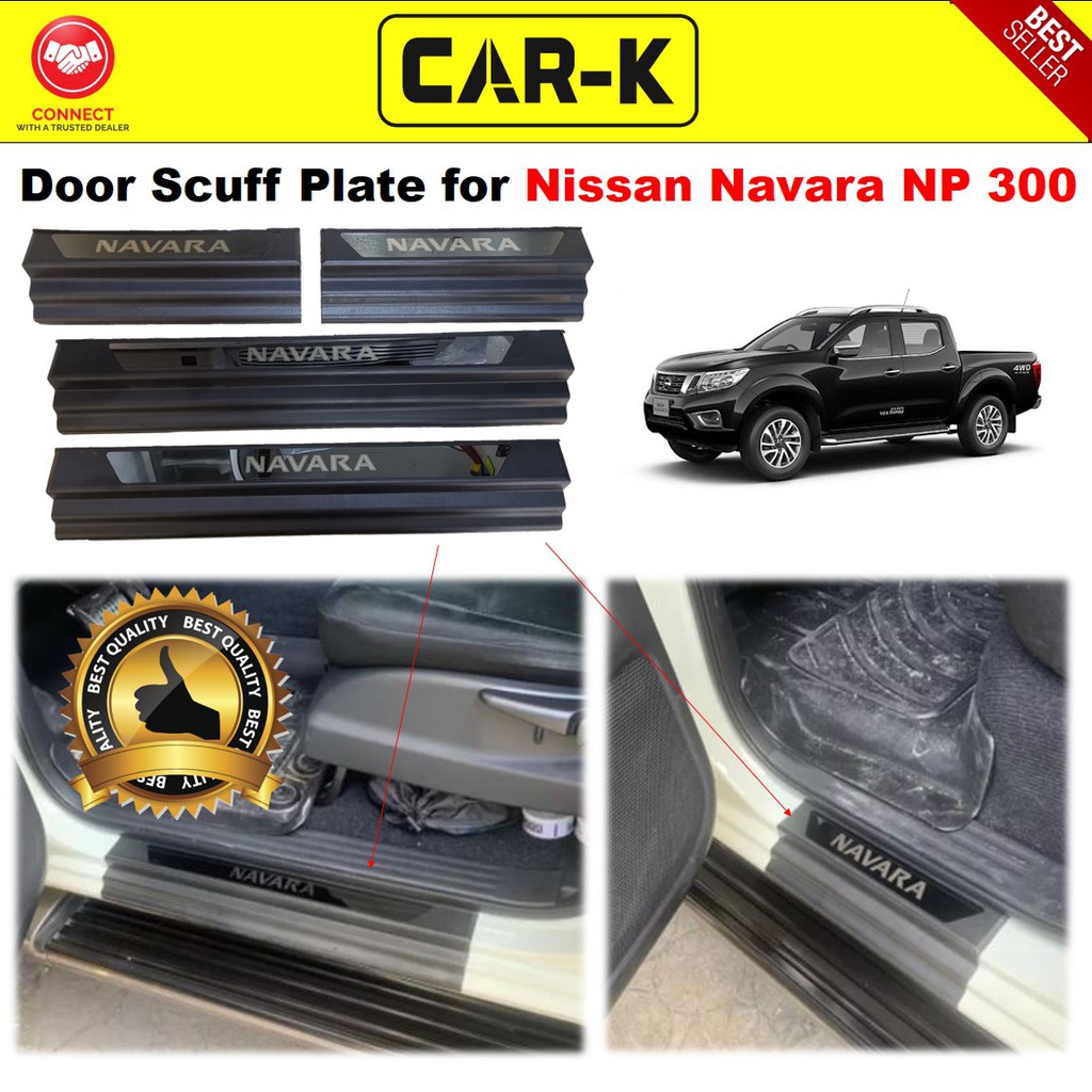 Nissan Navara NP300 2015-2019 Scuff Plate / Door Side Step / Door Sill ...
