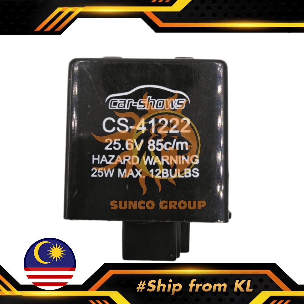 Universal Signal Relay Flasher Unit for Isuzu 24V 3Pin | Shopee Malaysia