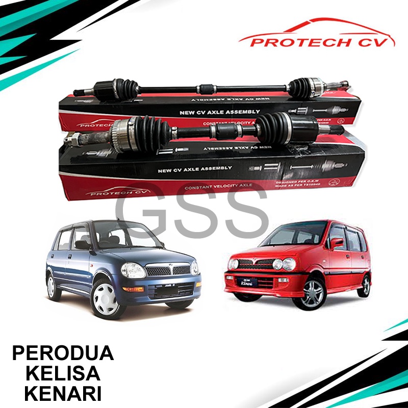 PROTECH CV BRAND PERODUA KENARI KELISA VIVA 850/1.0 DRIVESHAFT (LEFT / RIGHT) | Shopee Malaysia