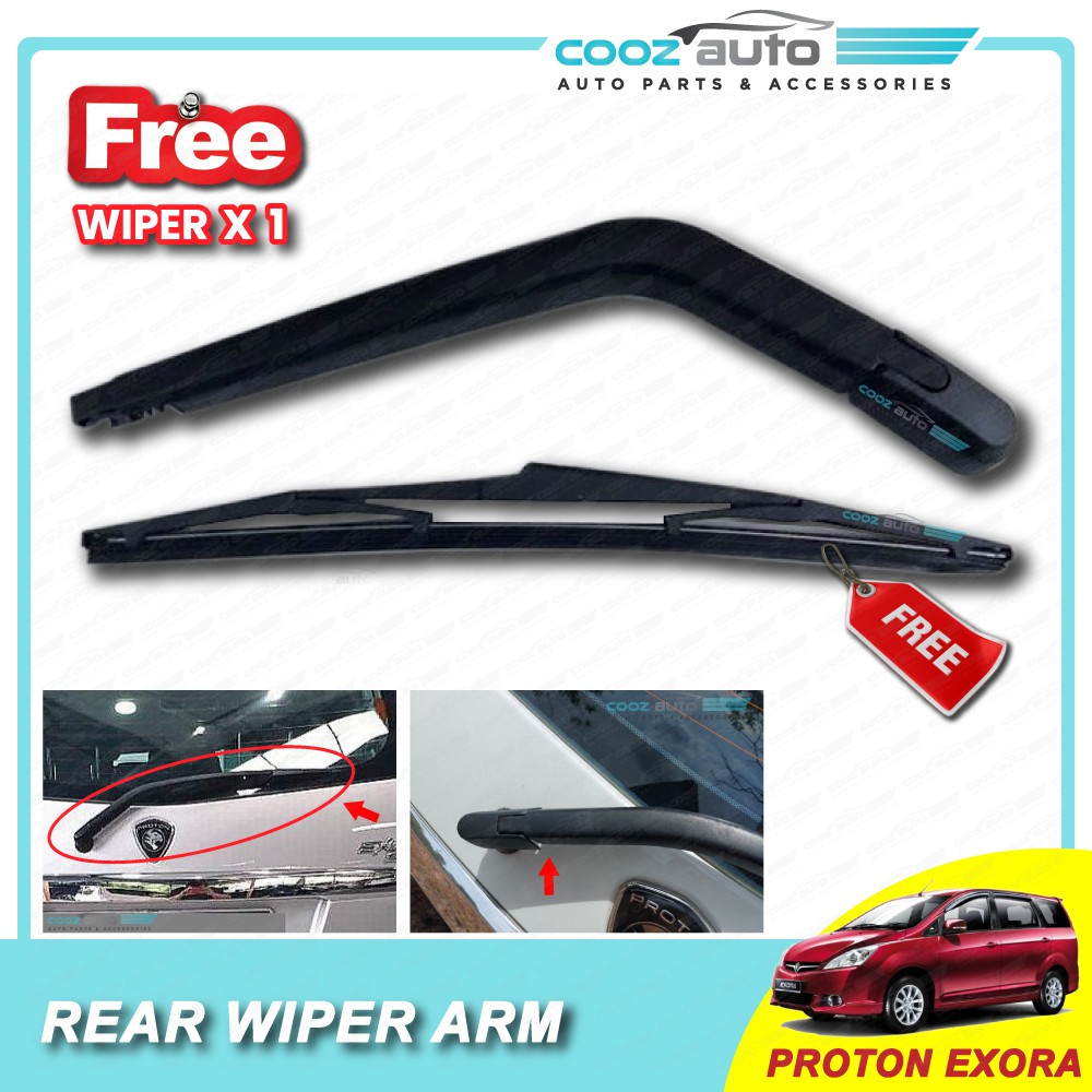 Proton Exora Rear Wiper Arm complete set with free wiper | Shopee Malaysia