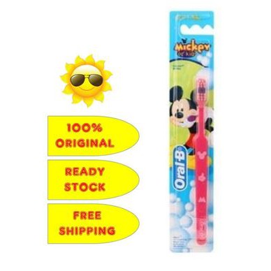 Oral B Kids Mickey Toothbrush Soft 1's | Shopee Malaysia