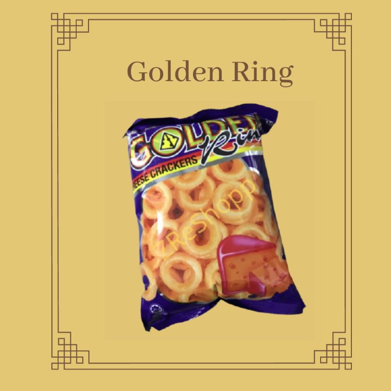 Golden Ring Cheese Crackers🧀/Keropok Keju Golden Ring🧀 | Shopee Malaysia