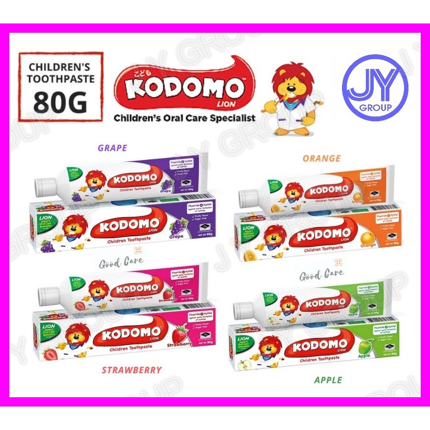 Kodomo Children Toothpaste 80g | Shopee Malaysia