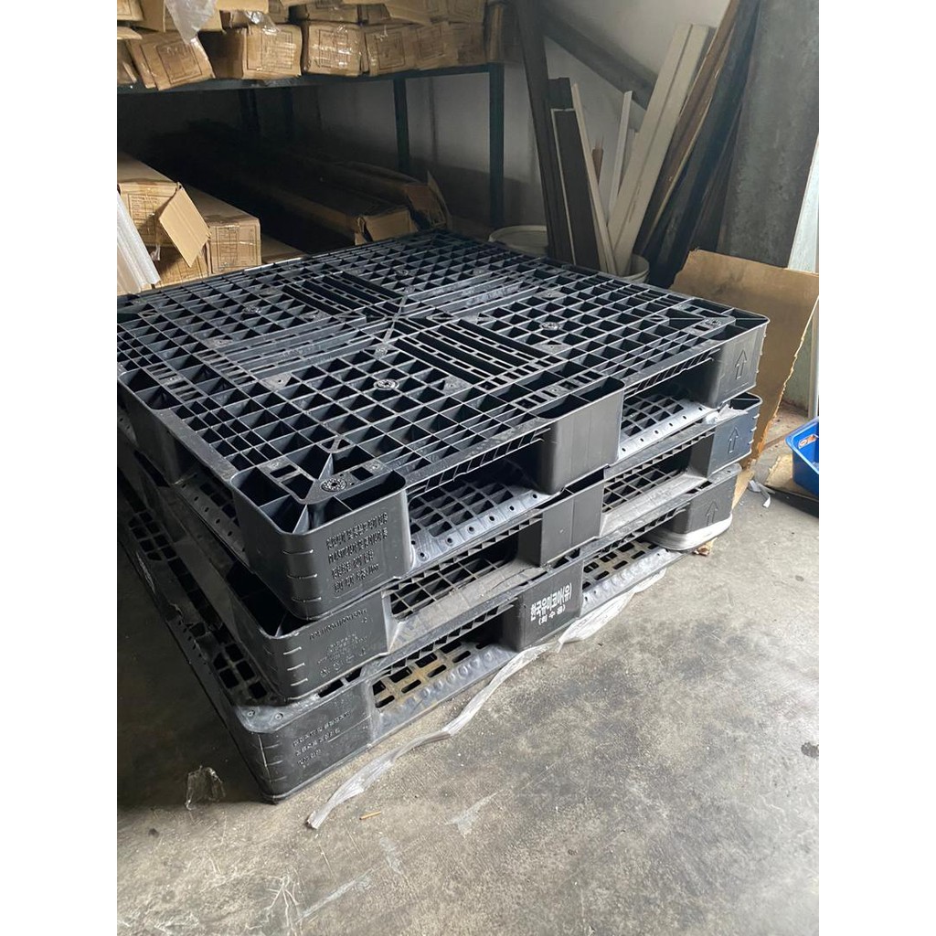 Pallet Plastic ( 2nd Hand ) Heavy Duty 2 Ton | Shopee Malaysia