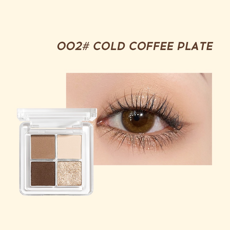 UKISS Cosmetics Mini Small Eyeshadow Palette - 4 Colour | Shopee Malaysia