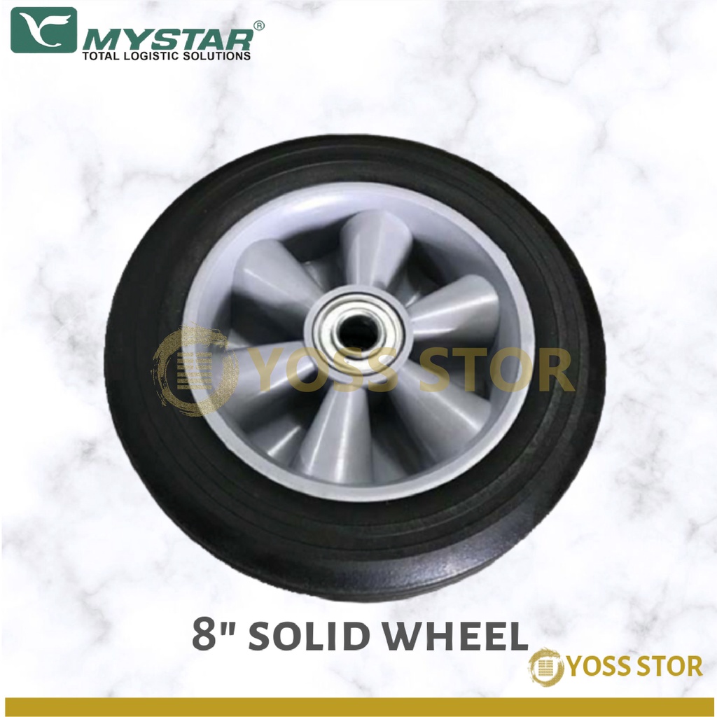 YOSS Mystar 8 inch Solid Wheel / 10 inch PU (Polyurethane) Wheel for P ...