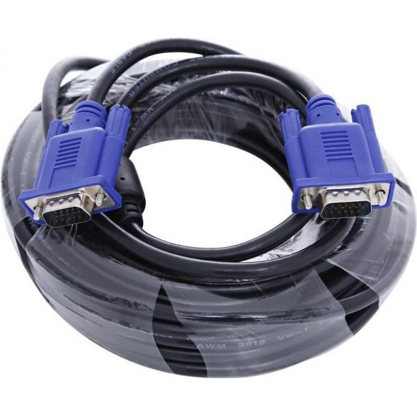 VGA Cable 10 meter / 15 meter / 20 meter 15 pin male to male monitor ...