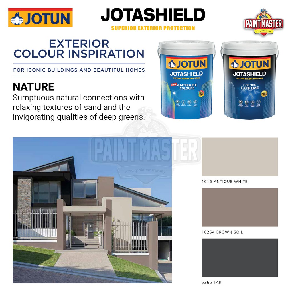 [5L | NATURE] JOTUN EXTERIOR COLOUR INSPIRATION - Jotun Jotashield ...