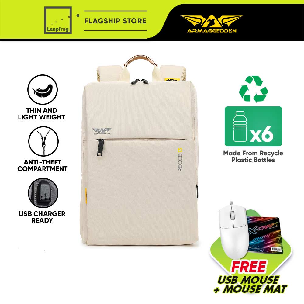 Armaggeddon Recce 13 GAIA Tablet Backpack | Made from Recycled Bottle ...