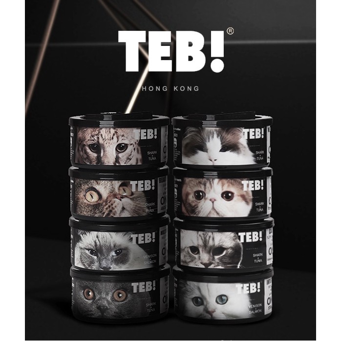 TEB! 汤恩贝主食猫罐头 功能性主食罐 猫咪湿粮 170g/罐 | Cat Main Food Functional Canned Wet ...