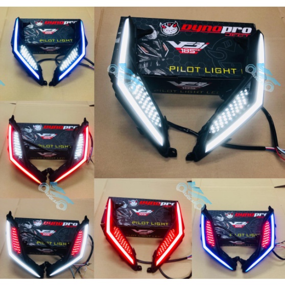 DYNOPRO Mata Gaban SYM VF3I PLUG N PLAY Pilot Lamp Light Bar Headlight ...
