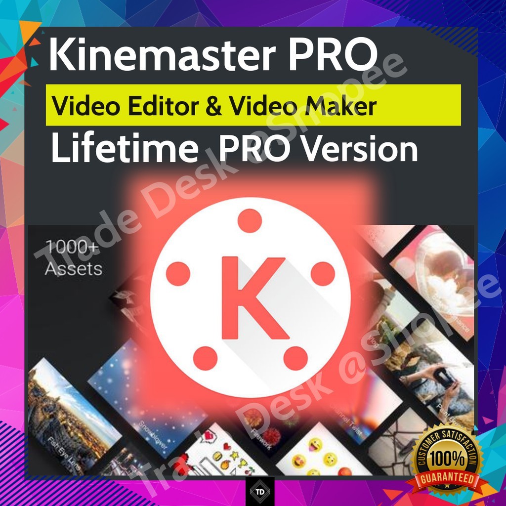 Kinemaster PRO Premium - Video Editor [LIFETIME] – Pro Video Editor Android App | Shopee Malaysia