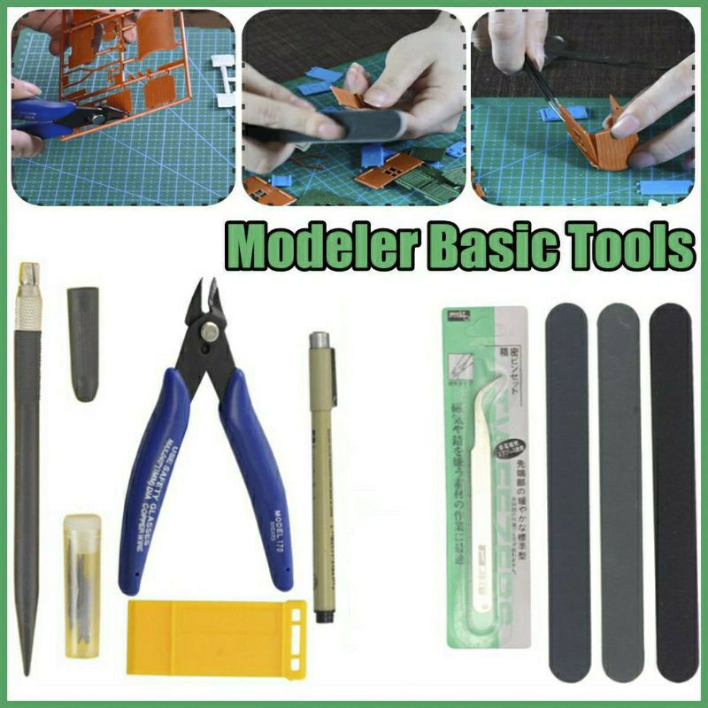 🌟Ready Stock🌟Gundam Basic Tools Set For Model Kits (6 tools) | Shopee Malaysia