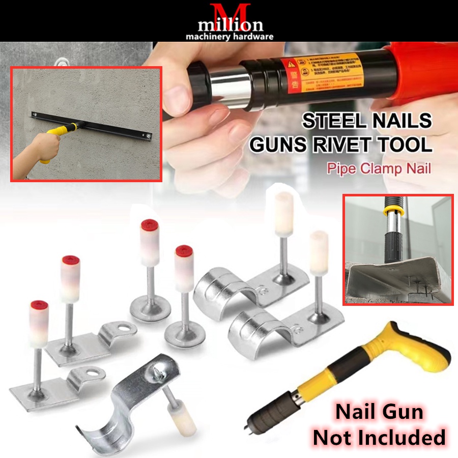 7.3/8.5mm Nails Gun Ceiling Artifact Rivet Nail Fastener Gunpowder ...