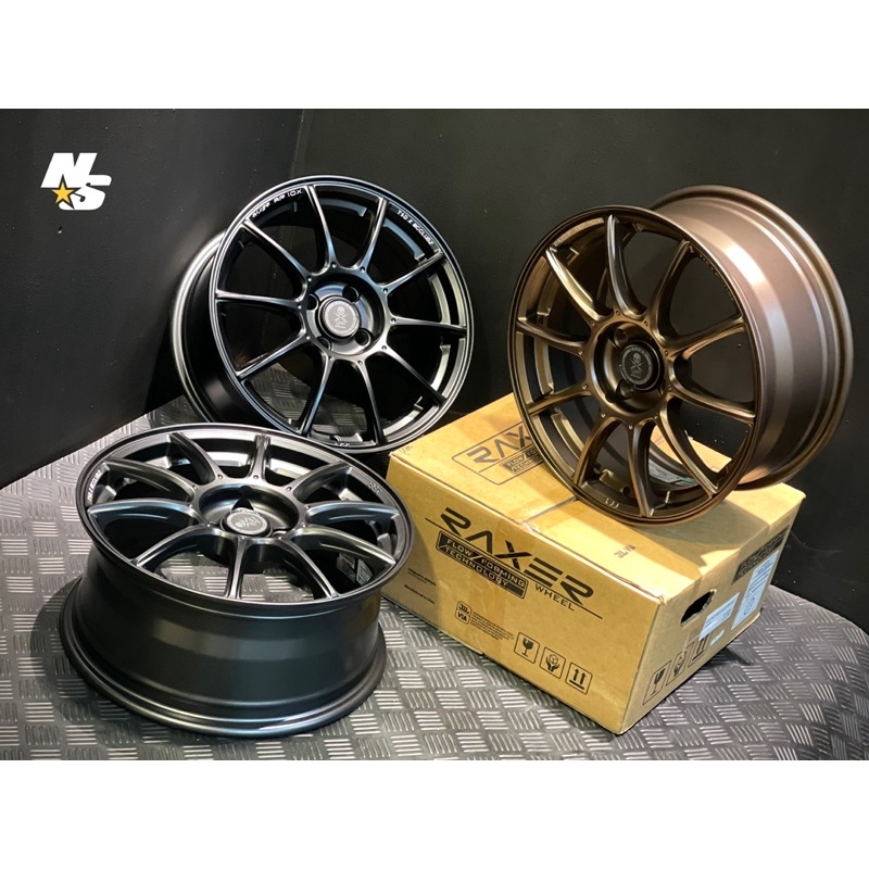 RAXER WHEELS RP10X (16” 4-100 & 4-114.3) | Shopee Malaysia