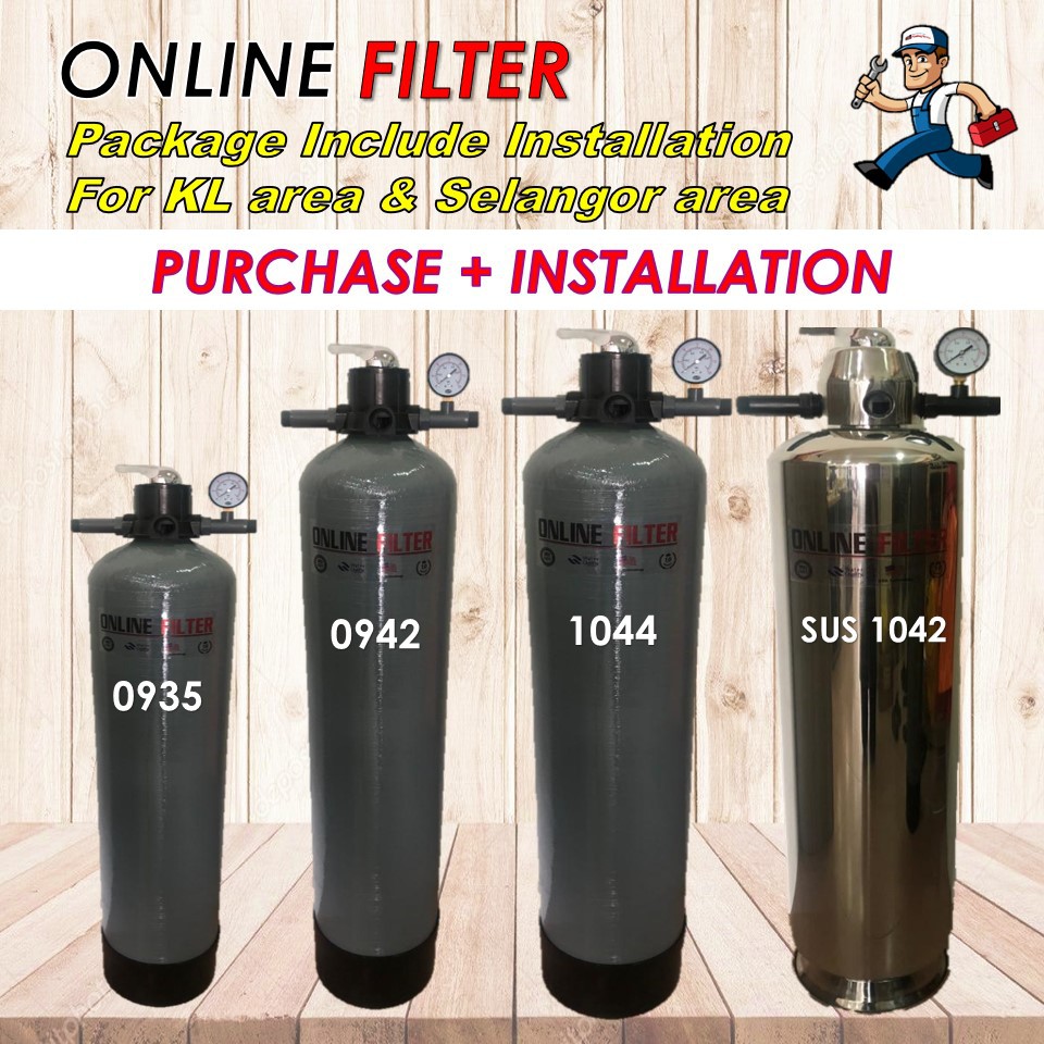 WATERMAN FILTER OUTDOOR SAND WATER FILTER WITH INSTALLATION ( KL ...