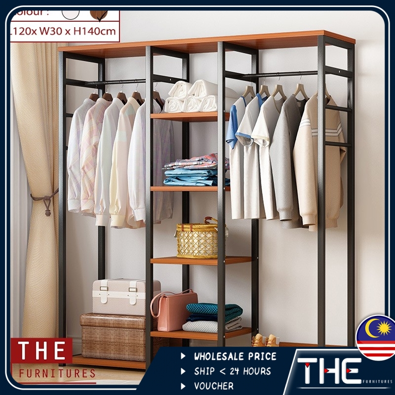 THE Simply Cloth Wardrobe Cabinet Cloth Storage Cabinet Modern Style ...