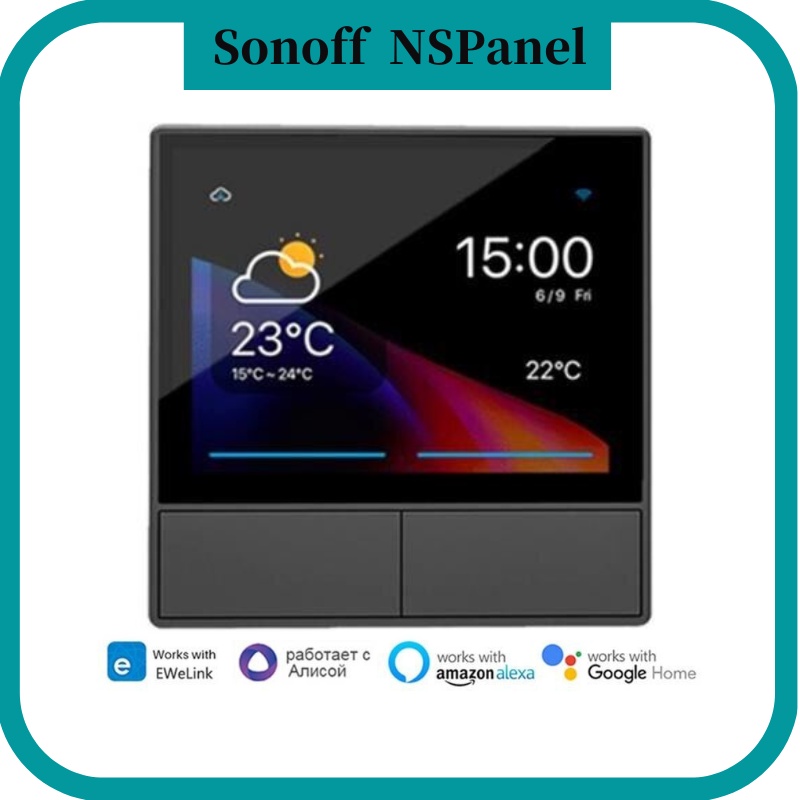 Sonoff NSPanel Smart Scene Wall Switch Widget WiFi Thermostat | Shopee Malaysia
