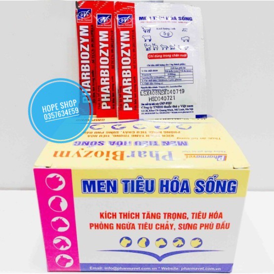 Pharbiozym Live Digestive Enzyme for Dogs and Cats, 5g pack | Shopee ...