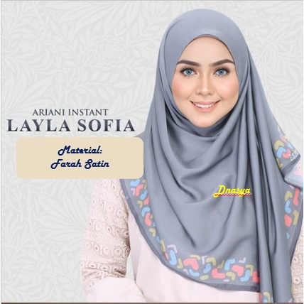 🌟🌟Ready Stock! LAYLA SOFIA Instant Tudung Collection🌟🌟 | Shopee Malaysia