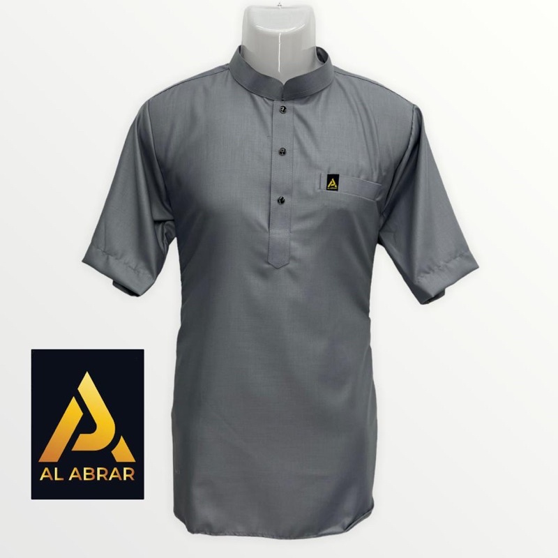 #kurta tangan pendek leher collar# kain cotton 👍 | Shopee Malaysia