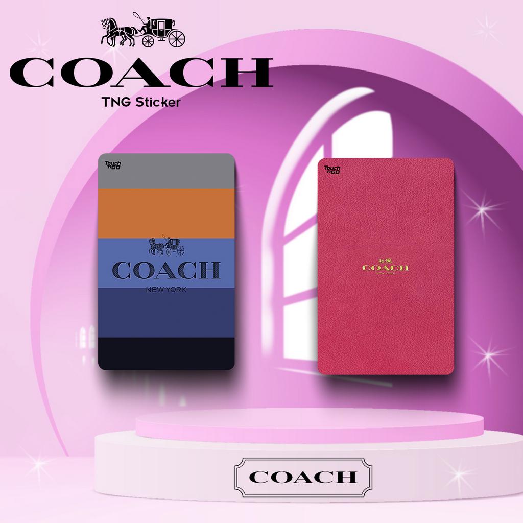 COACH Tng Sticker - Touch N Go Sticker/Bank Card Sticker Cover ...