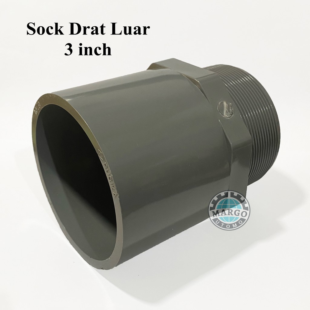 Outdoor Sock Drat/PVC Fitting/3 inch PVC Pipe Connection | Shopee Malaysia