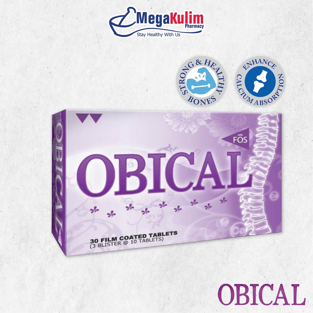 Obical Tablets with FOS 3X10's | Shopee Malaysia