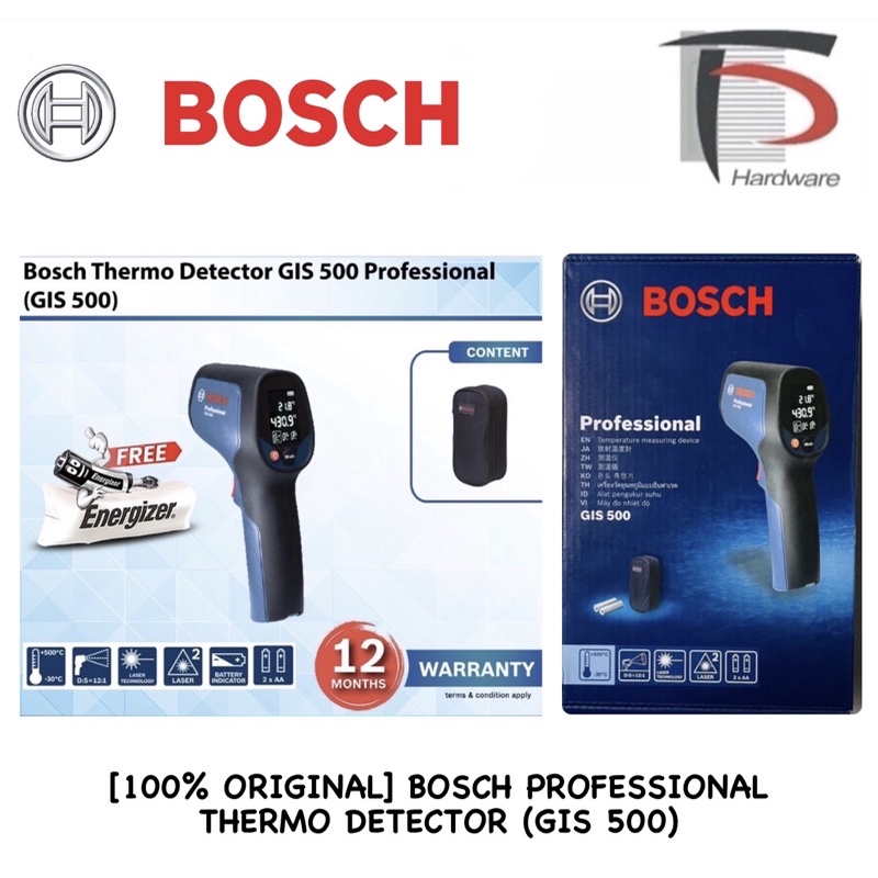 Bosch Gis 1000 C Bosch GIS 500 Professional Infrared Thermometer - Non ...