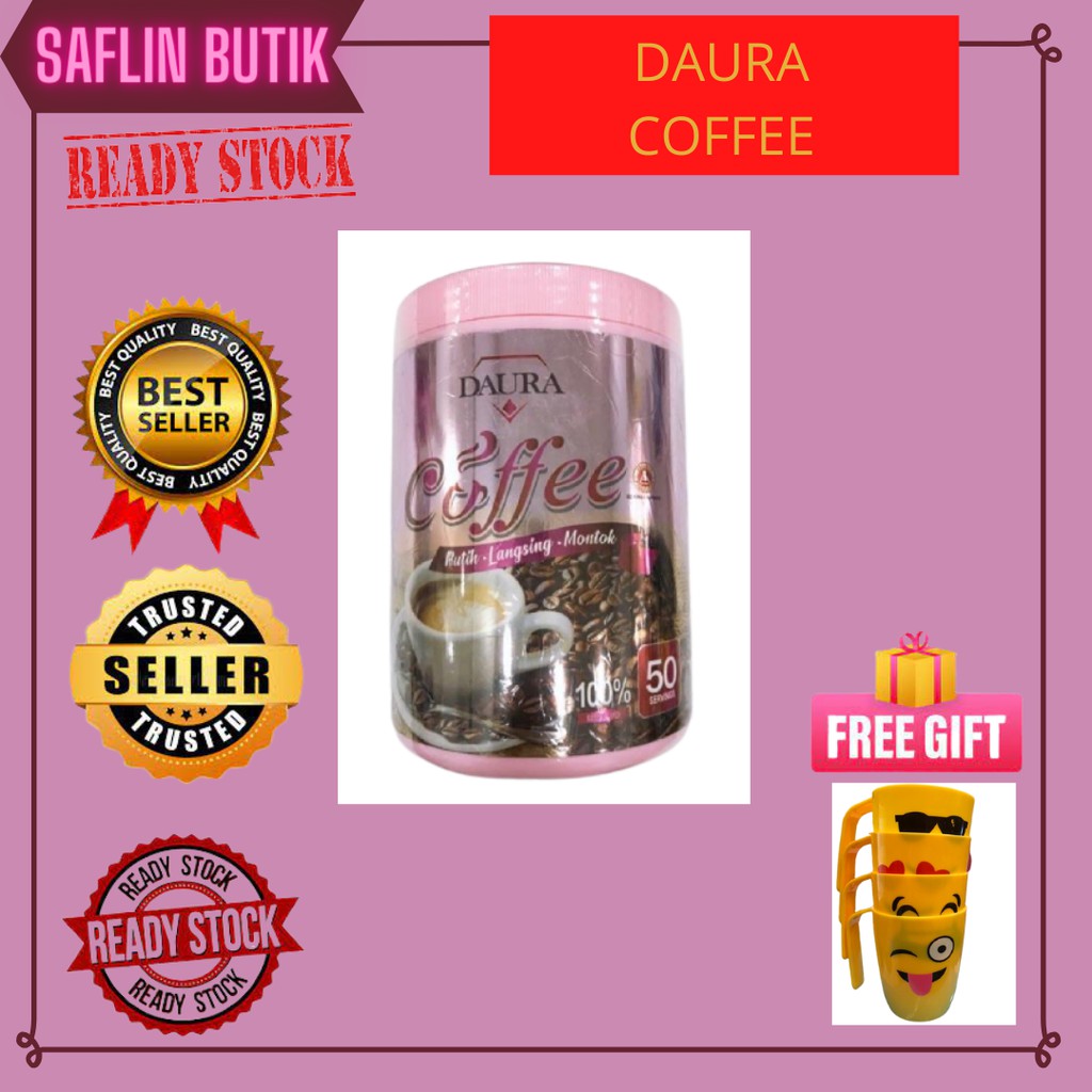 💯 ORIGINAL DR HQ🔥KOPI MONTOK🔥 DAURA COFFEE | Shopee Malaysia
