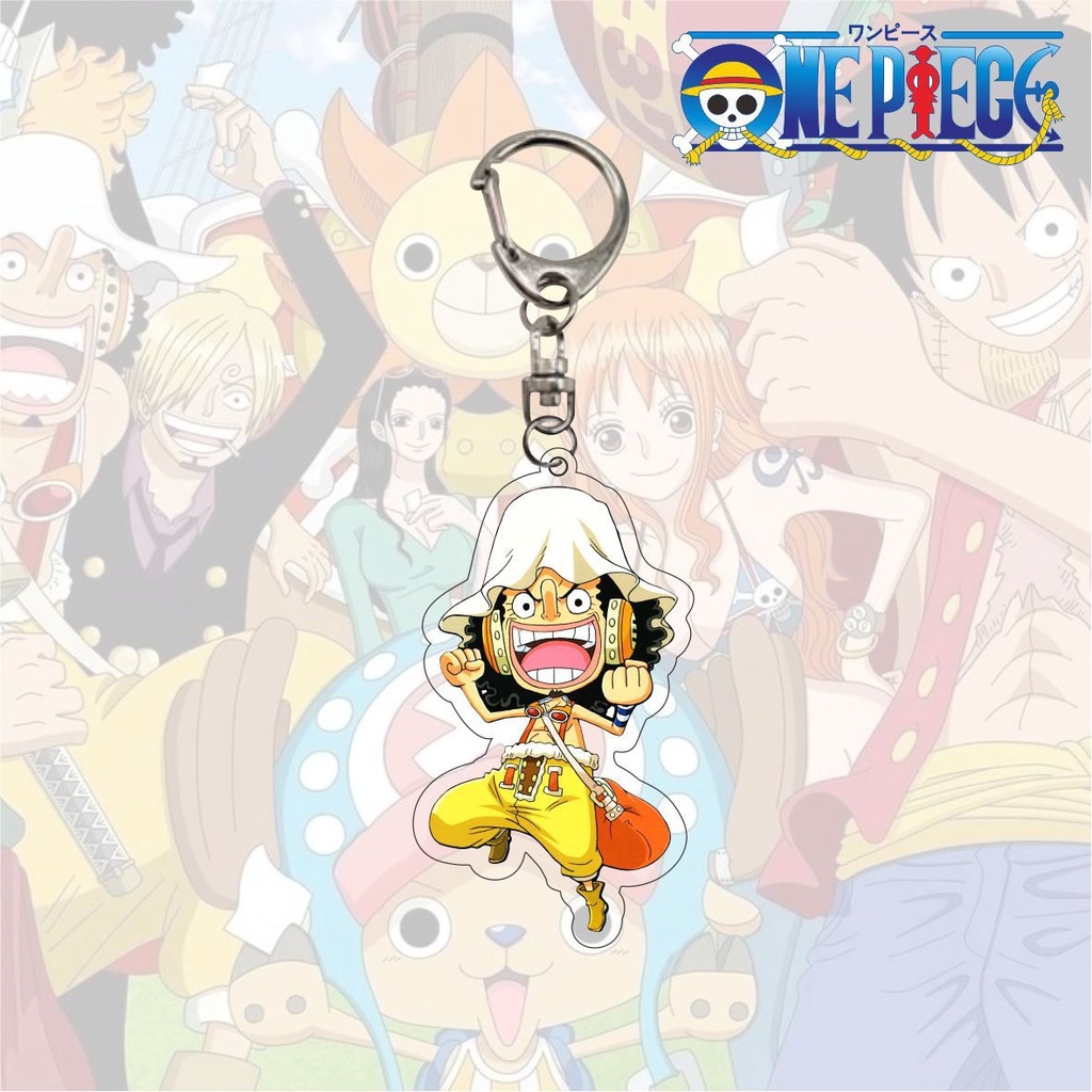 One Piece Keychain Collection Gift Souvenirs - 海贼王锁匙扣 Luffy Zoro Sanji ...