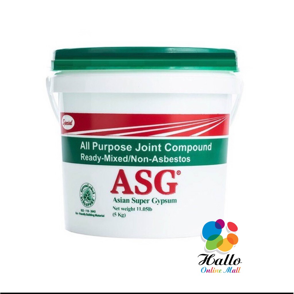 5KG ASG PLASTER COMPOUND (READY-MIX) | Shopee Malaysia