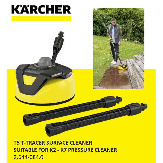 Karcher T5 T-Racer Surface Cleaner ( 2.644-084.0 ) Suitable For K2 - K7 ...