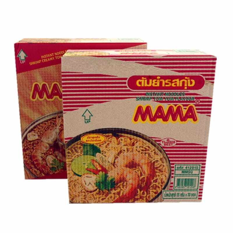 Thailand MAMA Mee Noodle 泰国妈妈面 (1Box 30Pcs) / (Half Box 15Pcs) | Shopee ...
